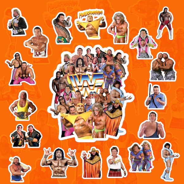 Wrestling Stickers - Etsy