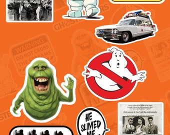 Ghostbusters Sticker Set - Etsy