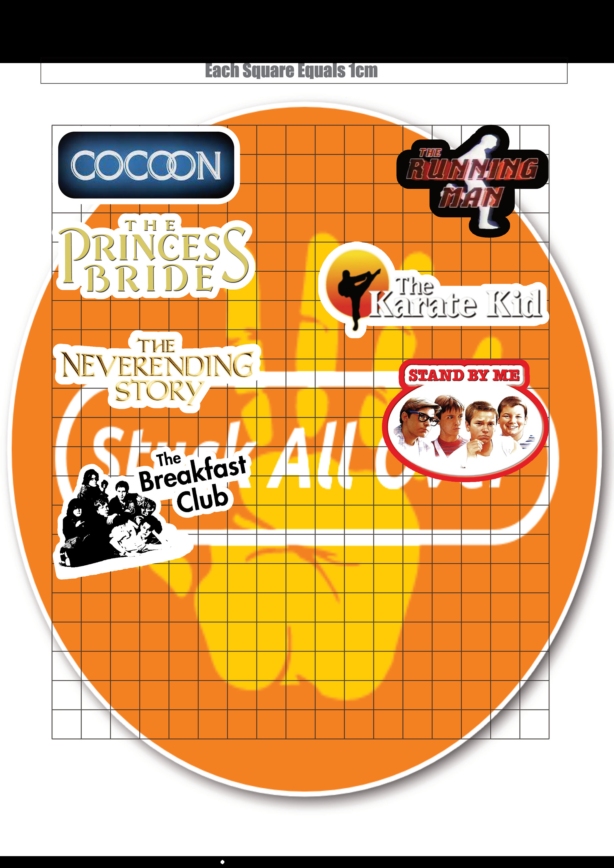 80s Movies Sticker Pack 2 - Etsy UK