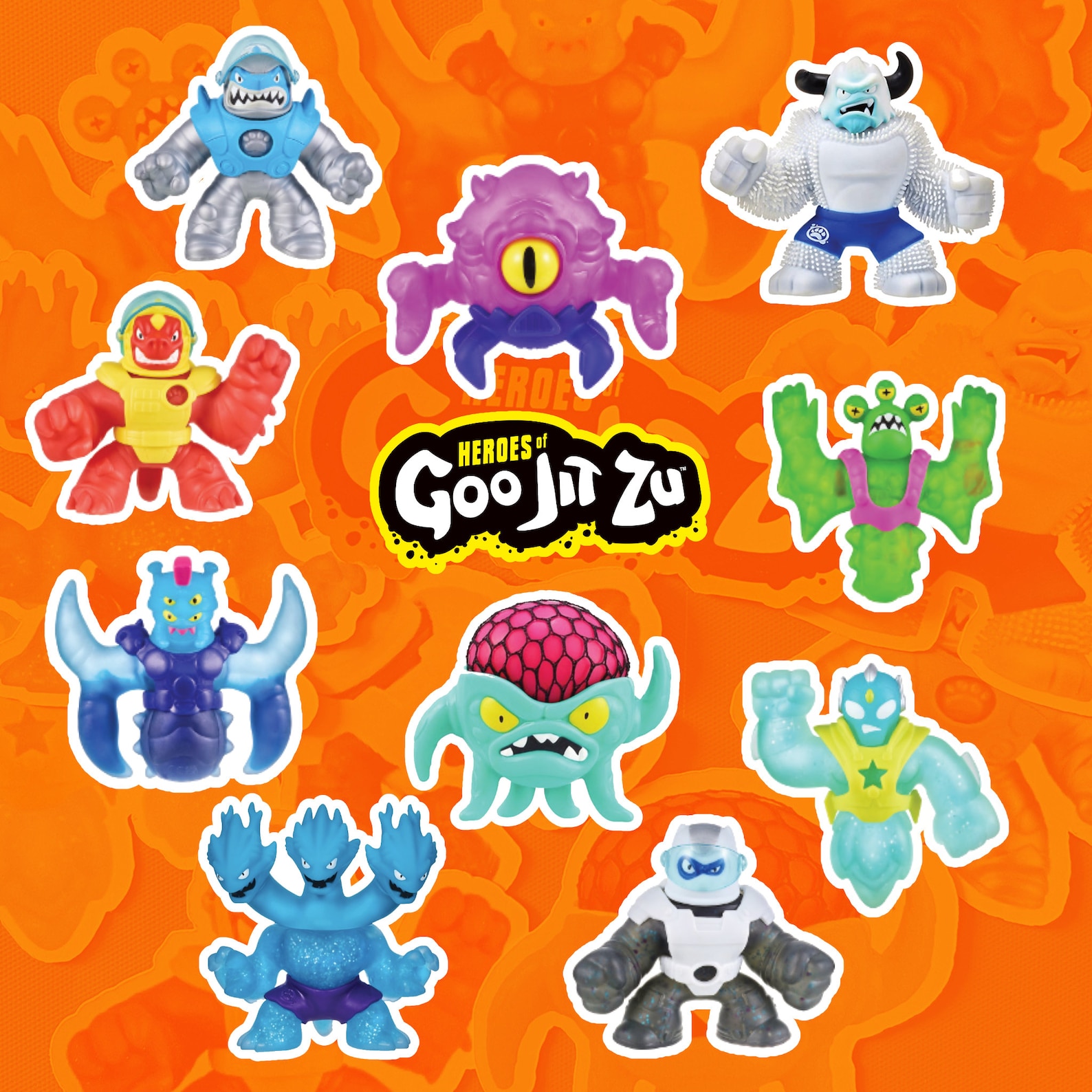 Goo Jit Zu Sticker Pack - Etsy