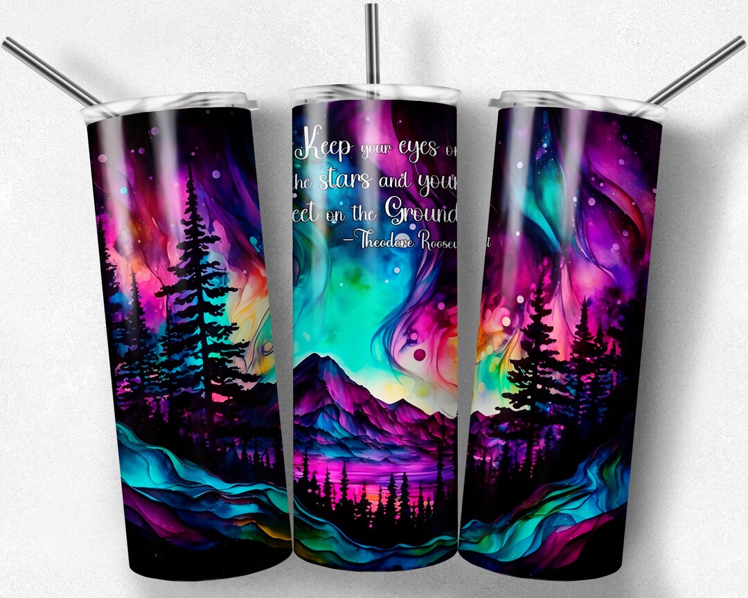 Northern Lights Keep Your Eyes on the Stars Aurora Borealis Mystic ...