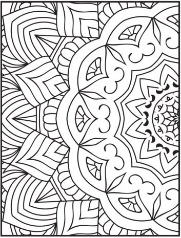 Mandala Coloring Pages 11 Pages - Etsy