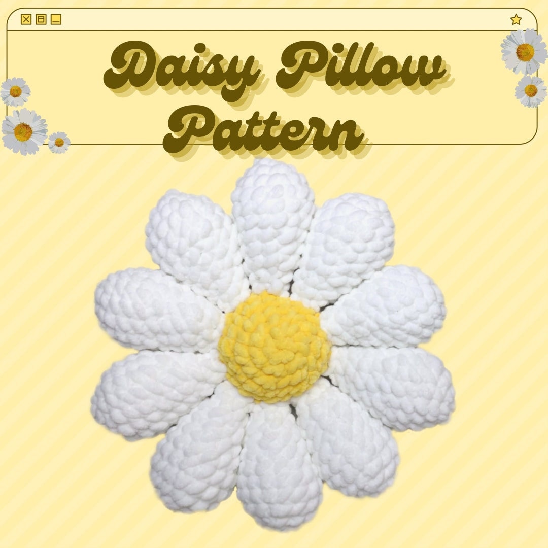 Daisy Flower Crochet PDF Pattern Downloadable - Etsy