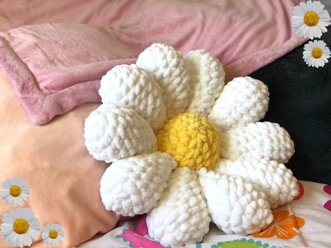 Daisy Flower Crochet PDF Pattern Downloadable - Etsy