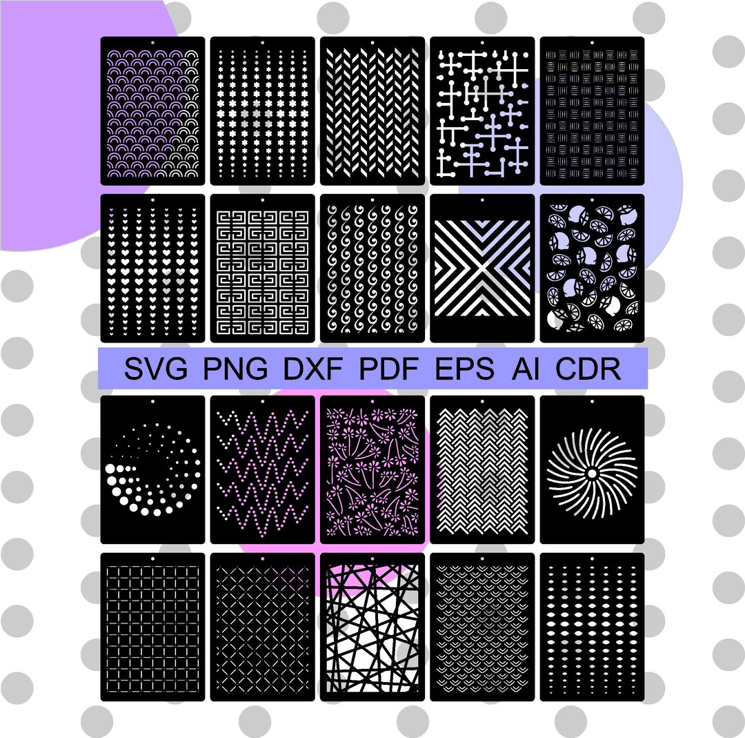 NEW Panel Collection Svg, Repeated Vector Patterns and Backgrounds ...