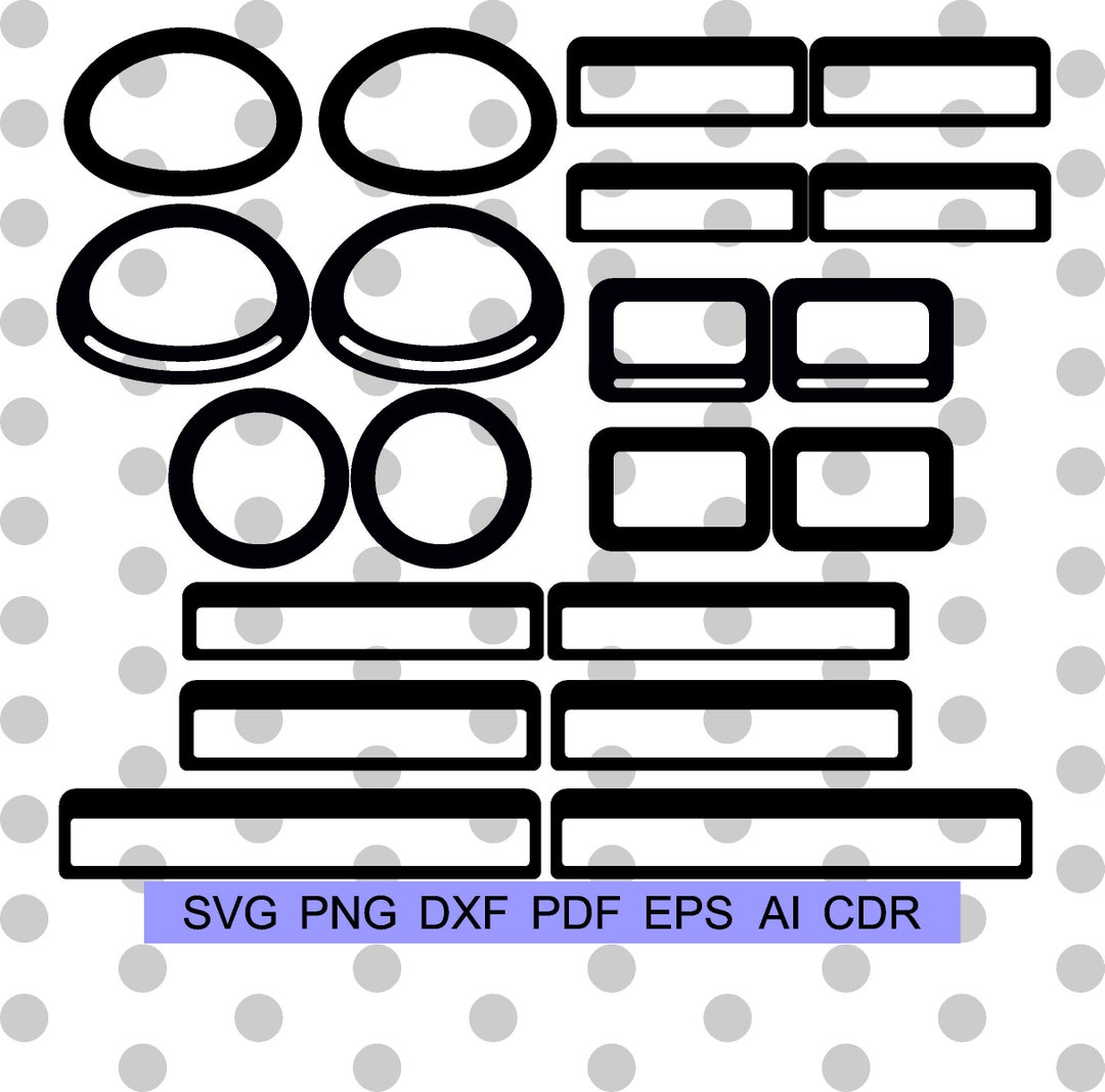 Wooden Bag Handles SVG: Knitting Bag Base & Bottom (digital Download ...