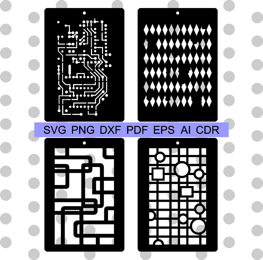 Seamless Stencil Svg, Pattern Background Svg Bundle, Vector Laser Cut ...