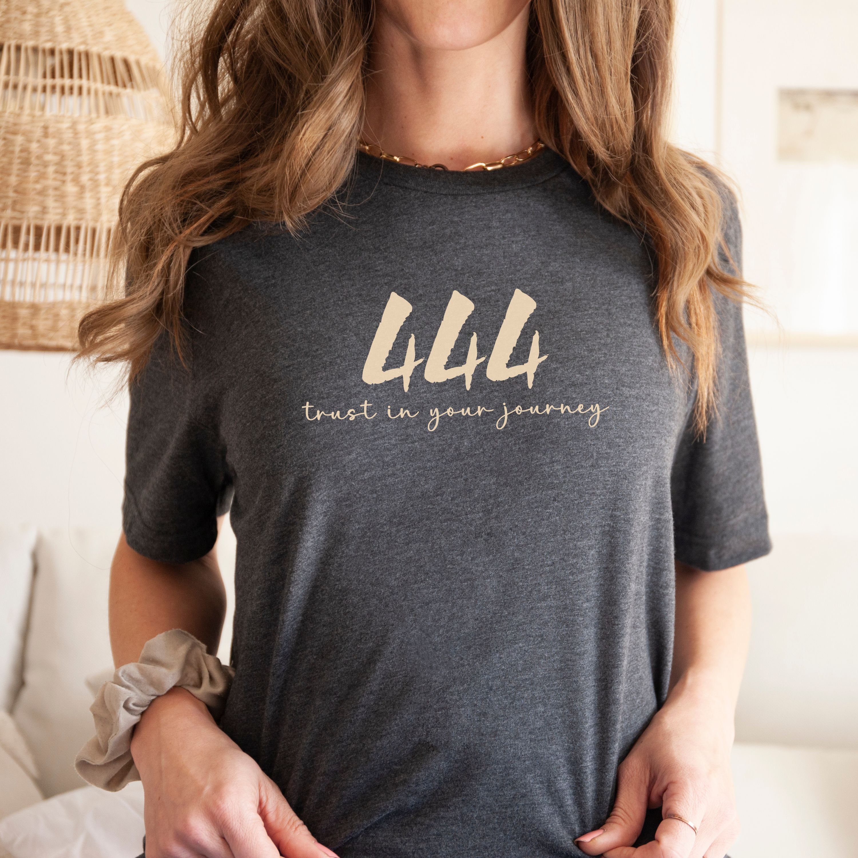 444 Shirt, 444 Wish Tee, Spiritual Tees, 444 Tee, Spiritual Gift, Angel ...