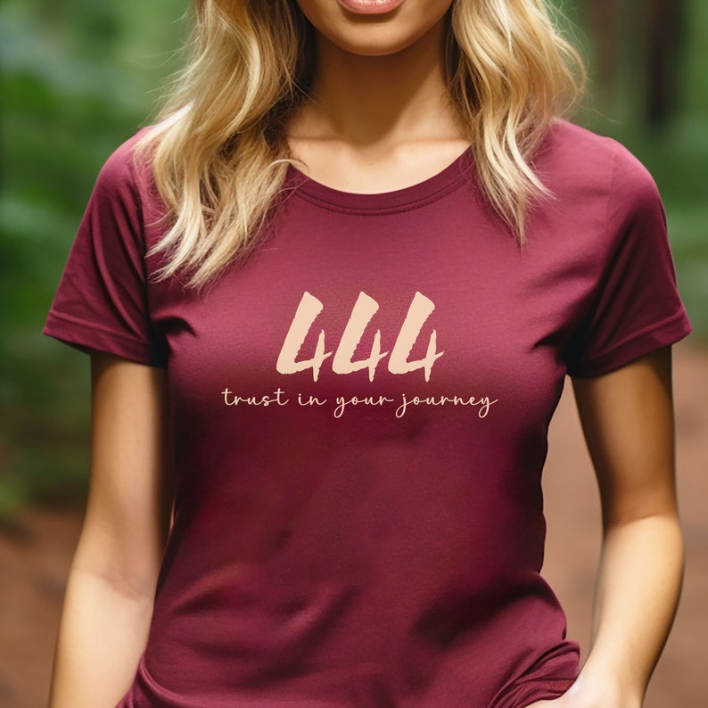 444 Shirt, 444 Wish Tee, Spiritual Tees, 444 Tee, Spiritual Gift, Angel ...