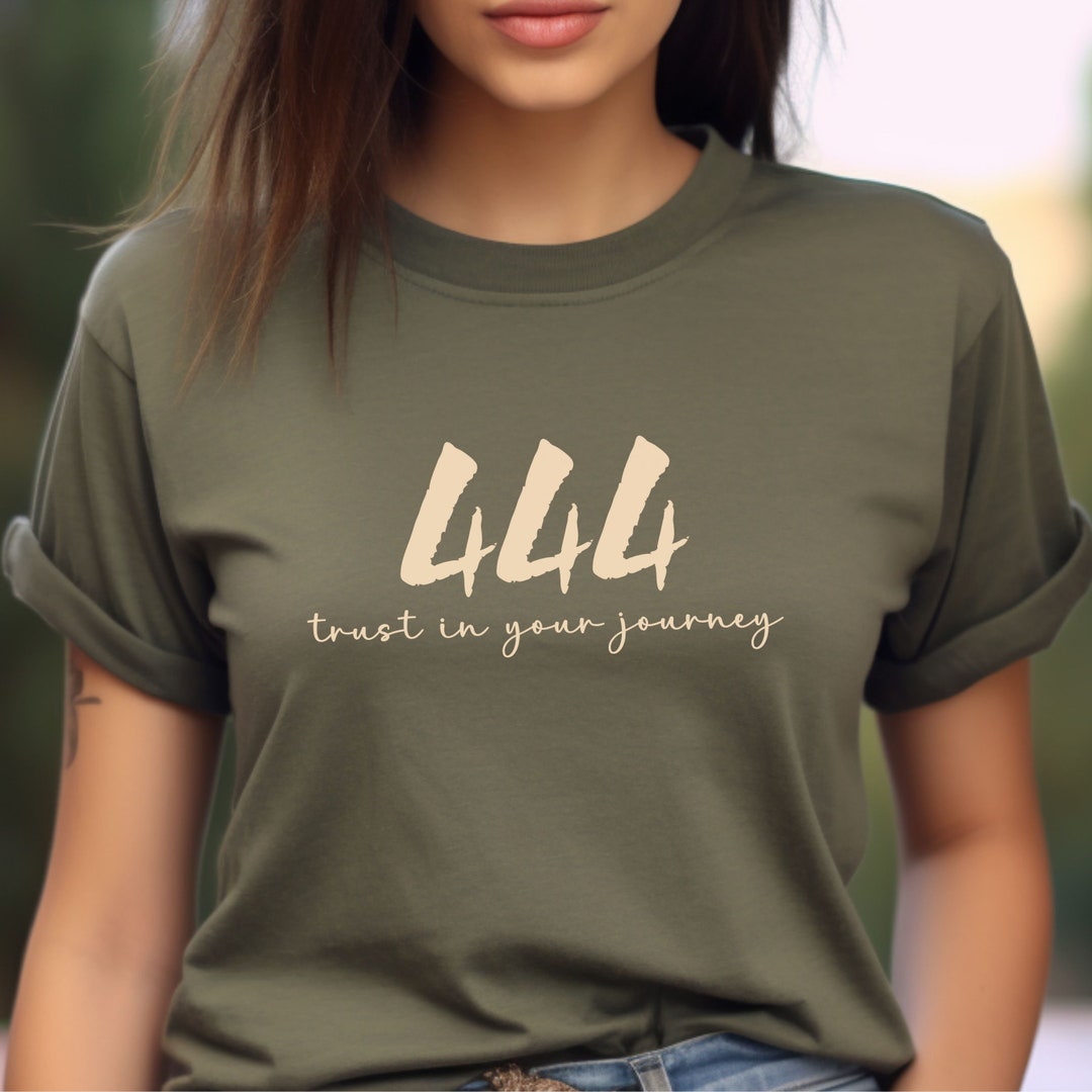 444 Shirt, 444 Wish Tee, Spiritual Tees, 444 Tee, Spiritual Gift, Angel ...