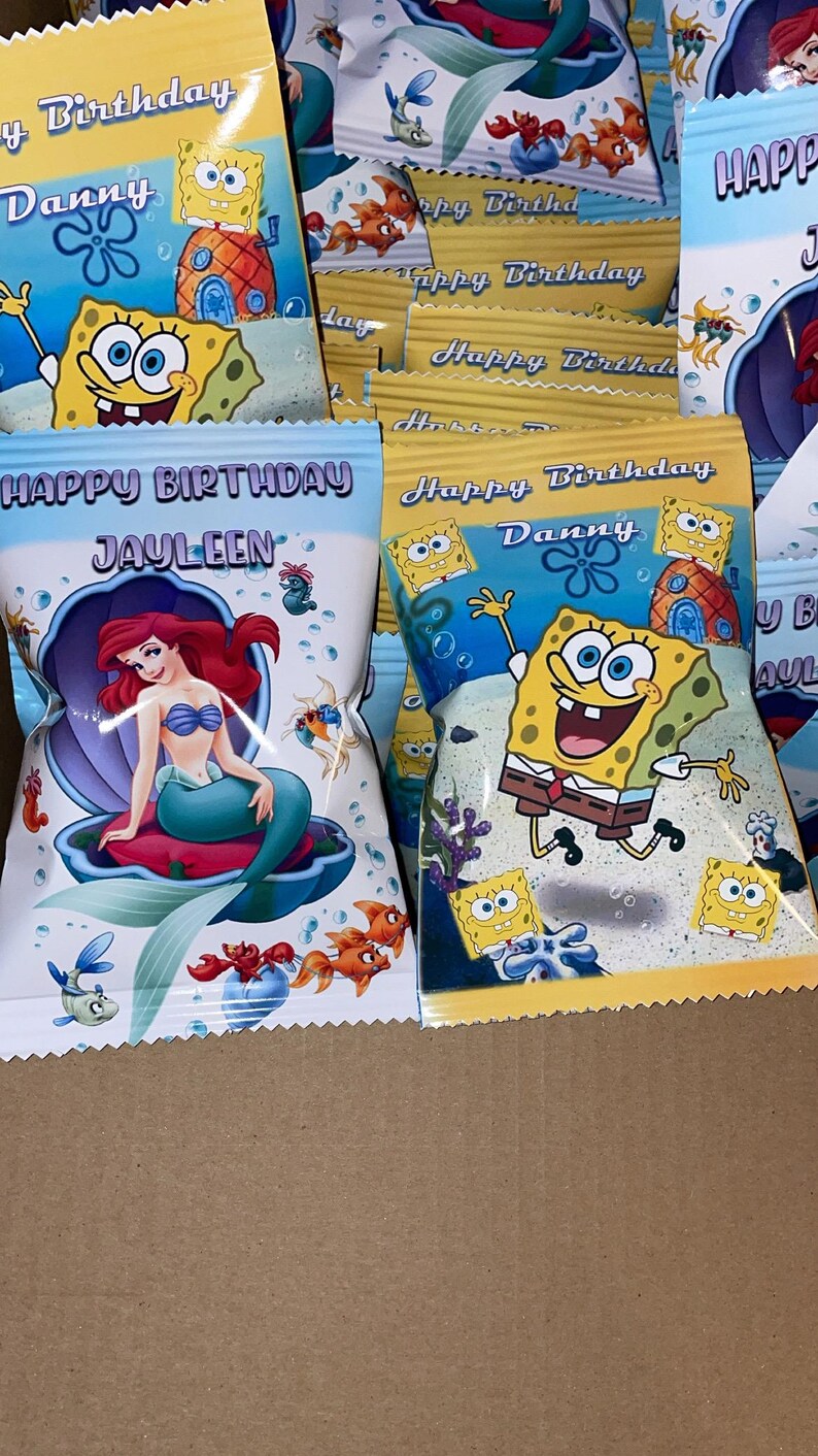 Custom Chip Bags - Etsy