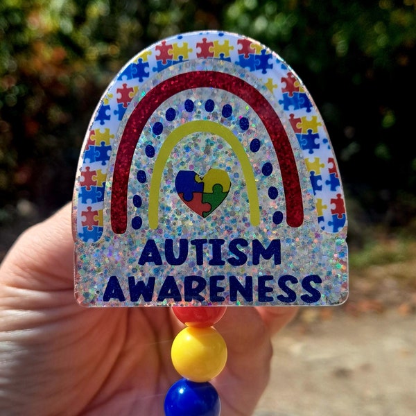 Autism Badge Reel - Etsy