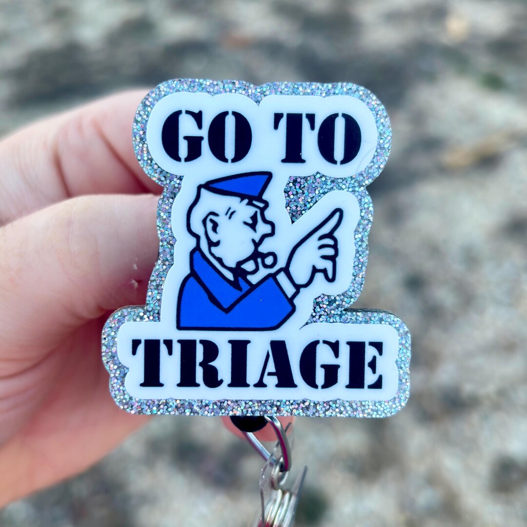 Go to Triage Badge Reel - Etsy
