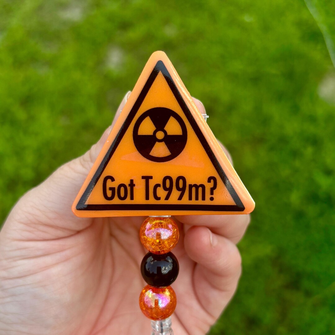 Nuclear Medicine Id Badge Reel Holder Clip. - Etsy