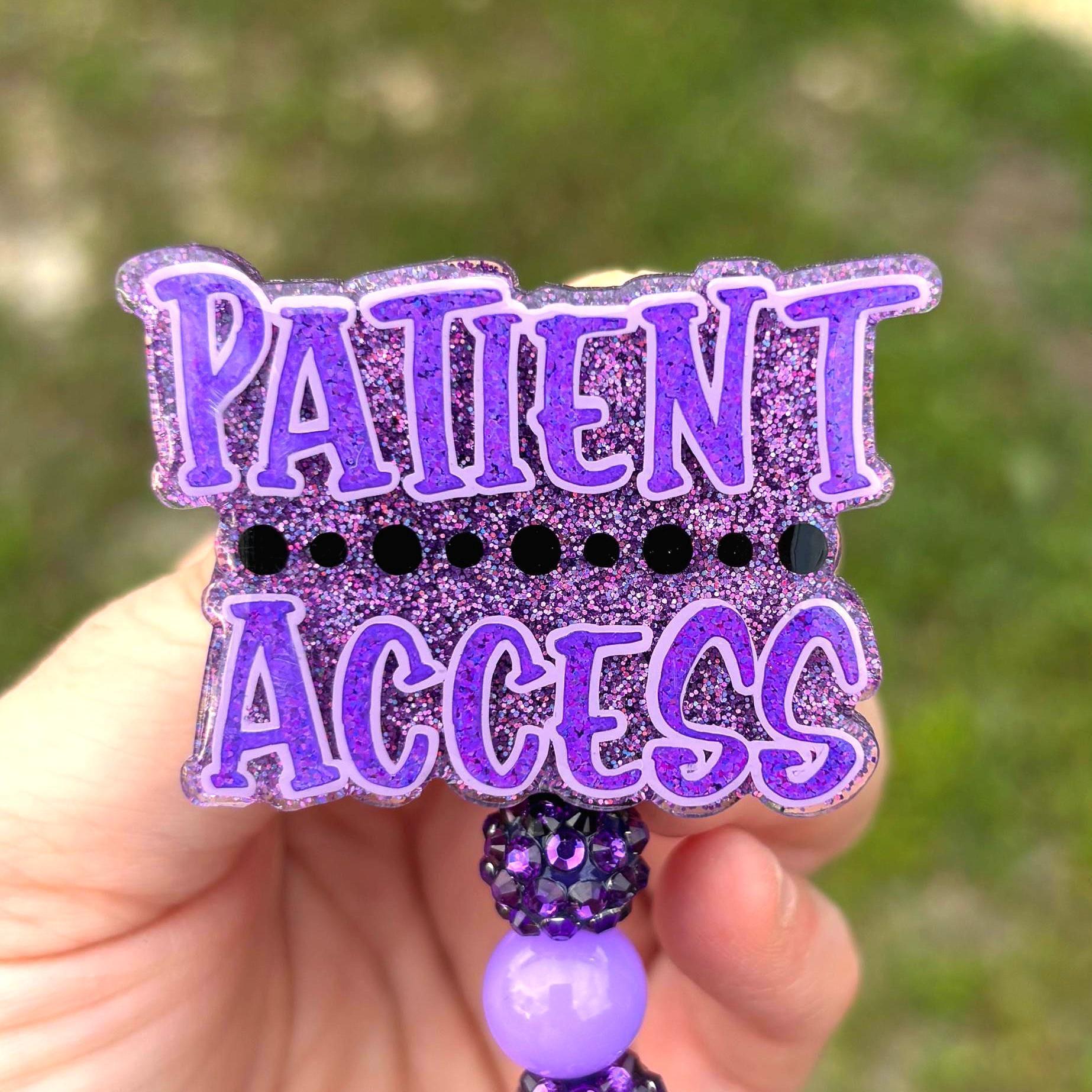Patient Access Badge Reel - Etsy