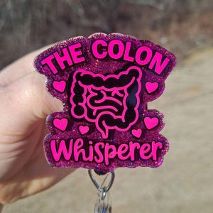 Funny Gi Nurse the Colon Whisperer Work Id Badge Reel - Etsy