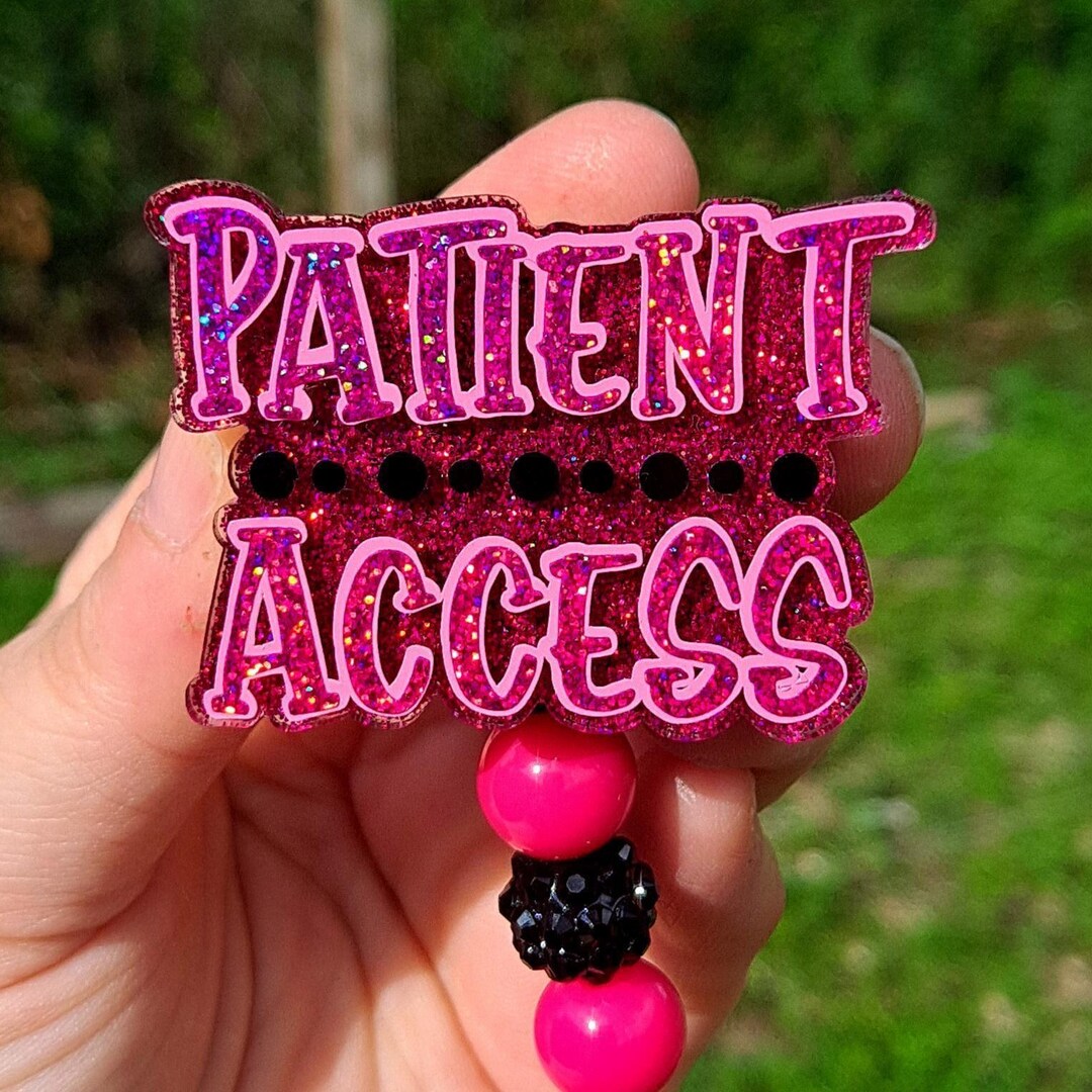Patient Access Badge Reel - Etsy