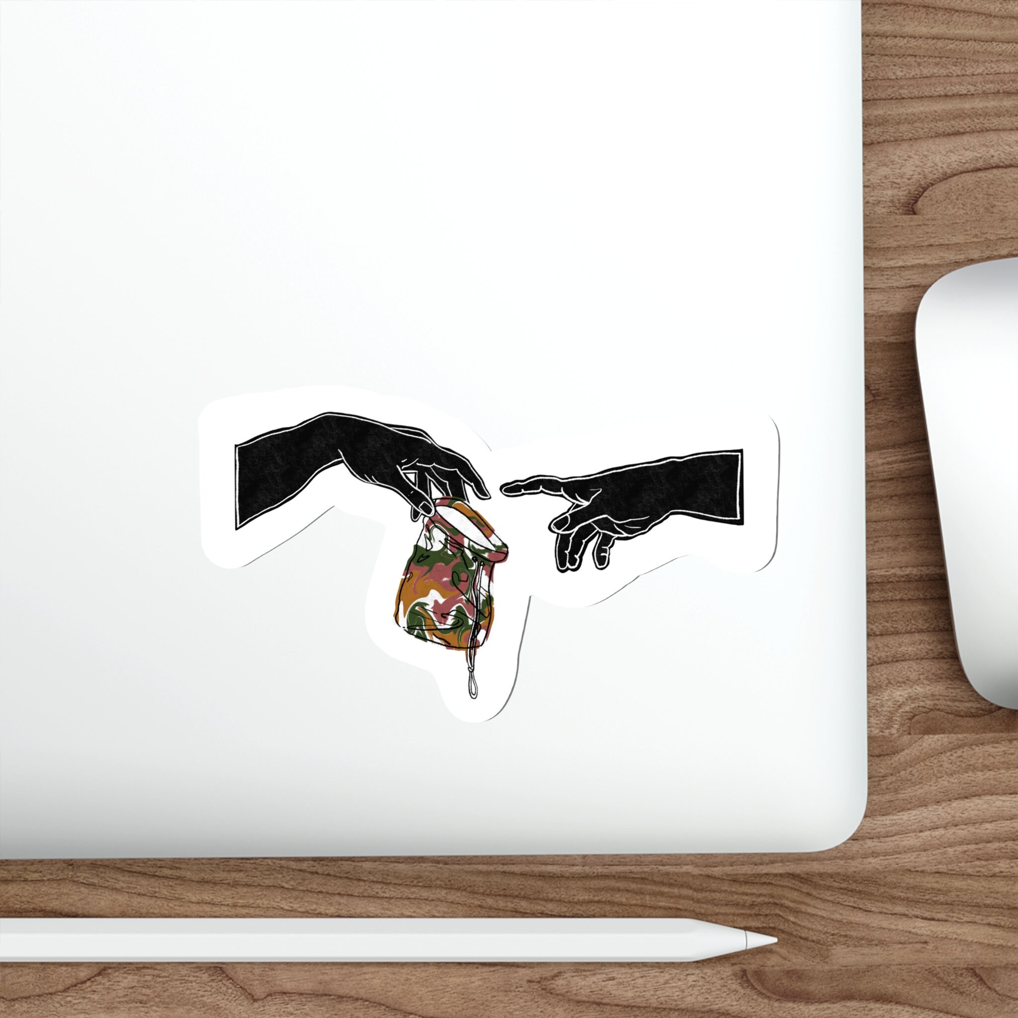 Creation of Adam Chalk Bag Rock Climbing Sticker Climbing - Etsy