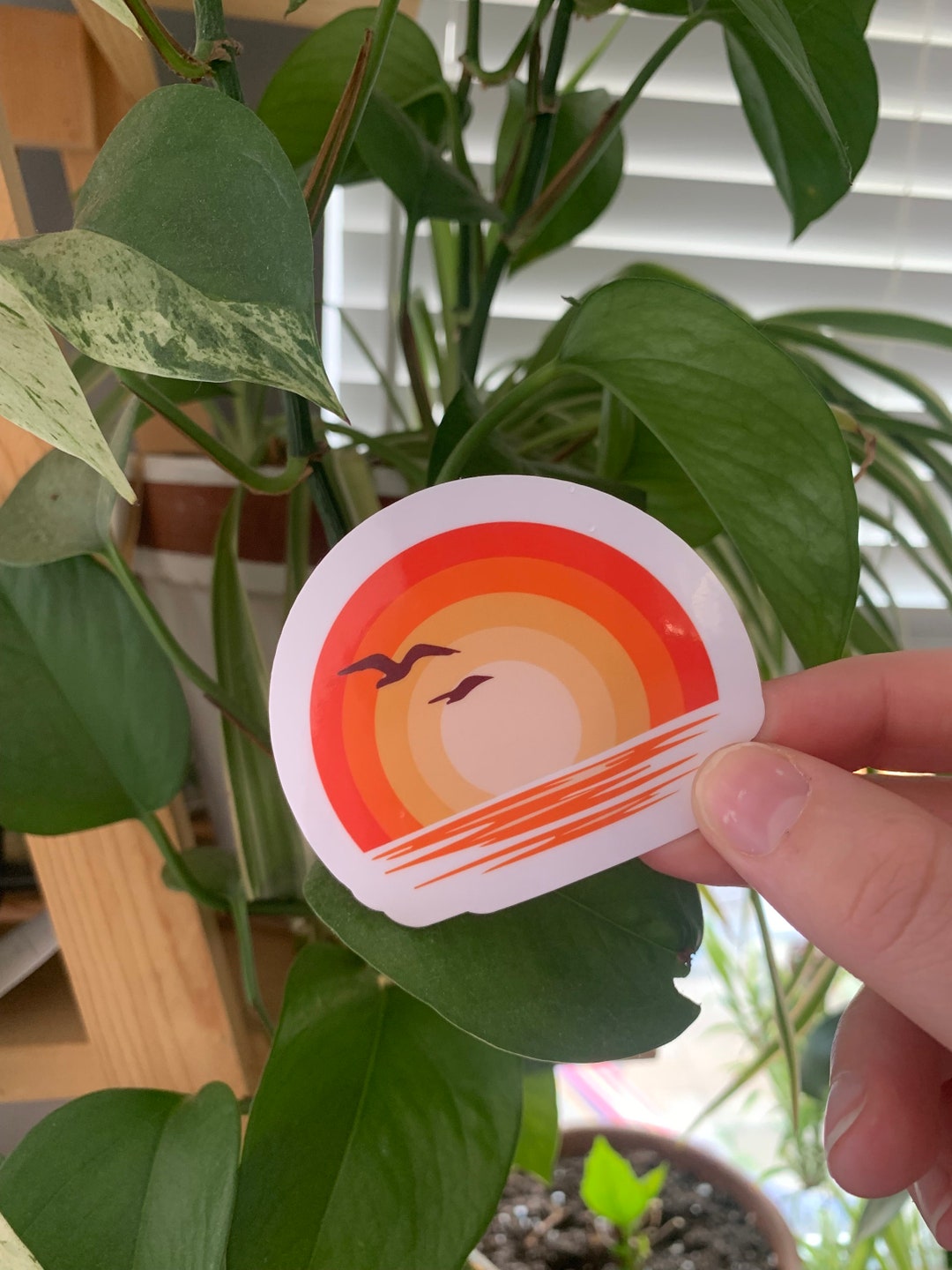 Summer Sticker/ Sunset Sticker / Sunrise Sticker/ Somthing in the ...