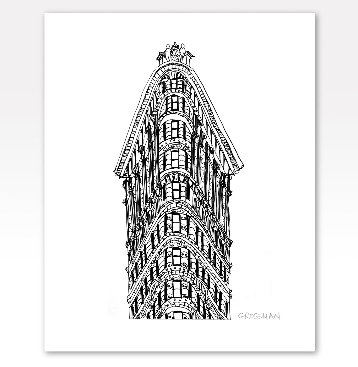 Flatiron Building Art Print 8