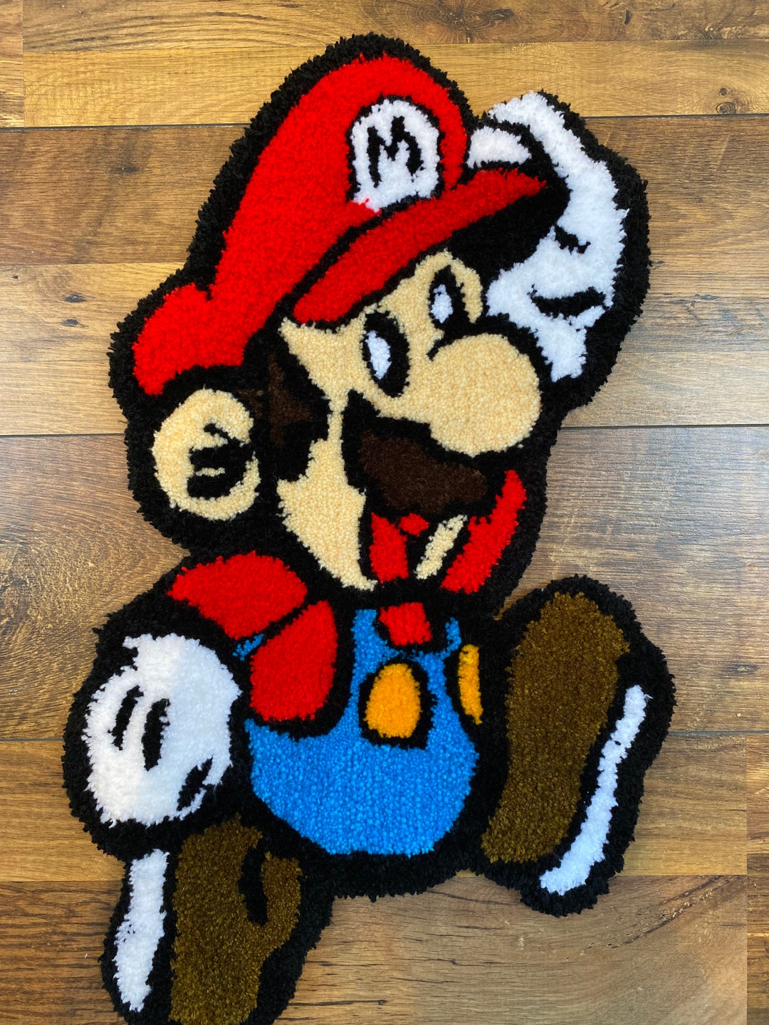 Super Mario Tufted Rug - Etsy