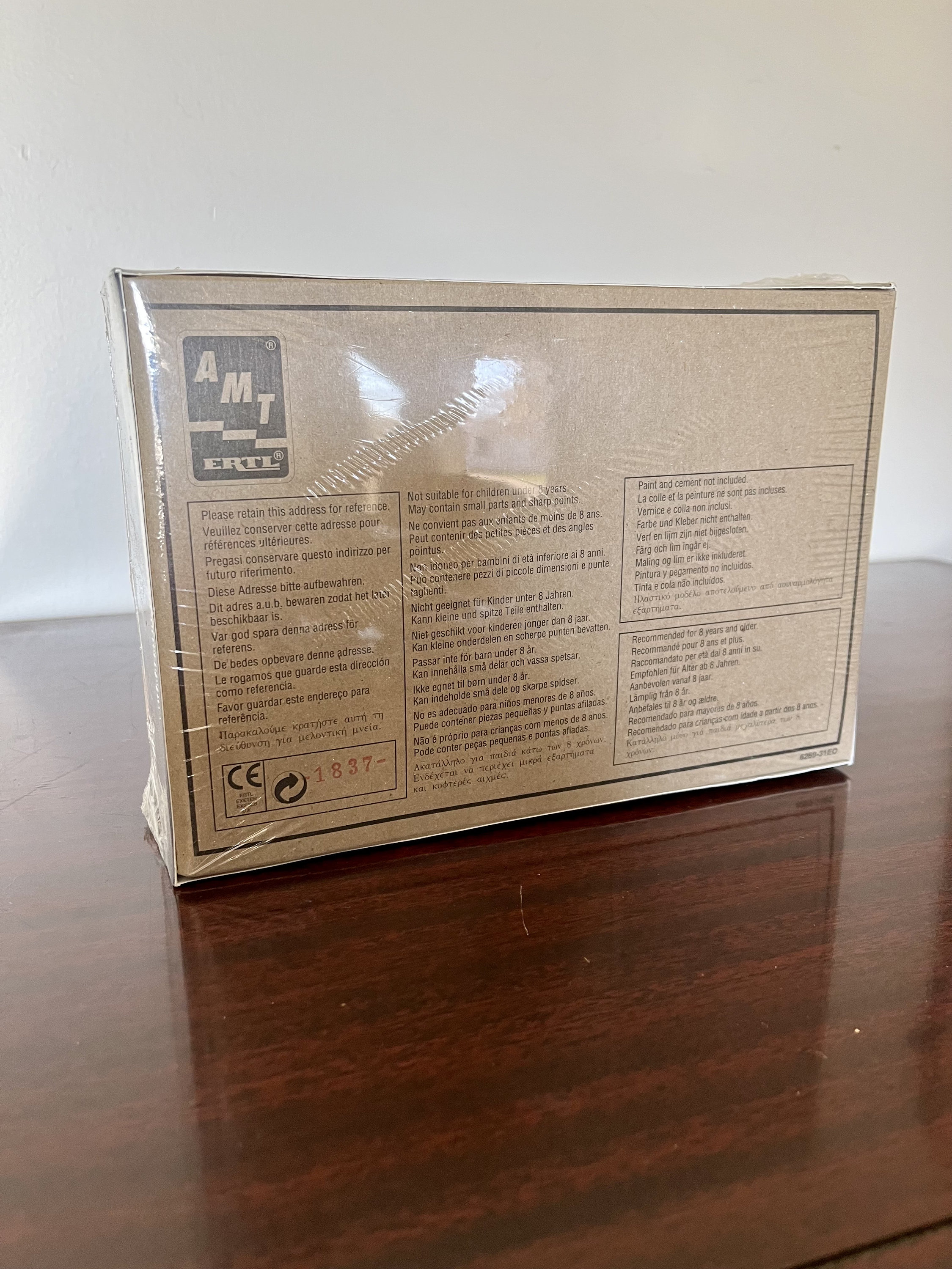 Vintage Revell 69 Dodge Charger Model Kit-sealed - Etsy