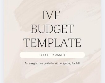 IVF Budget Planner - Etsy