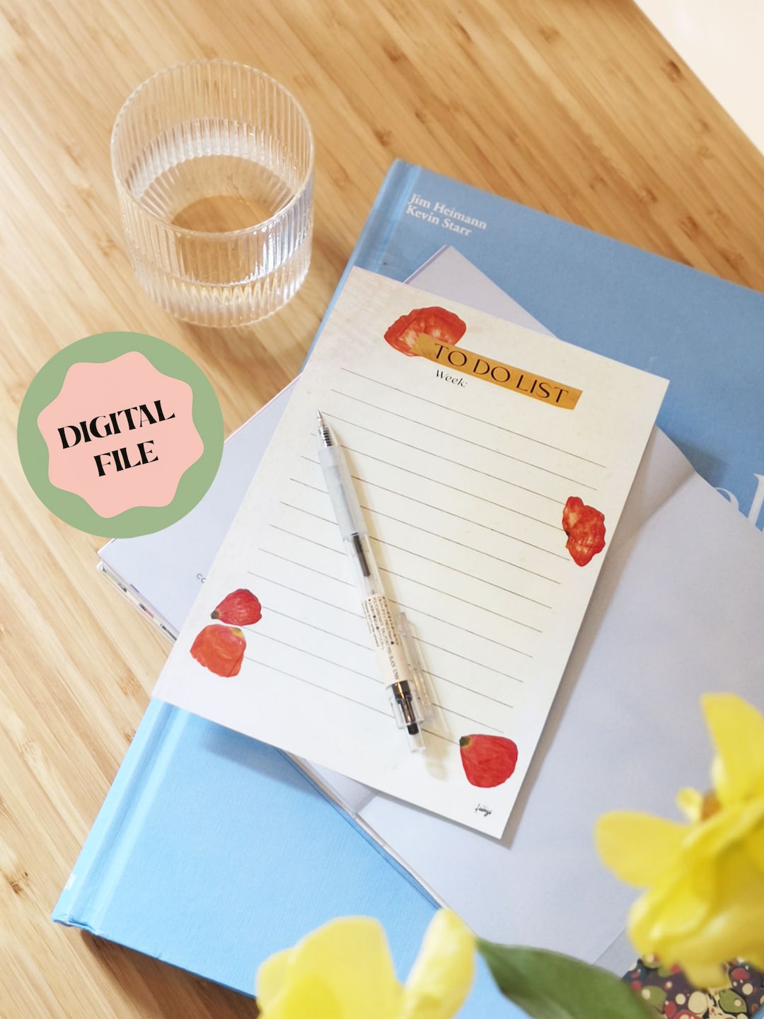 To Do List | Printable | Digital Download Organizaer | Planner With ...