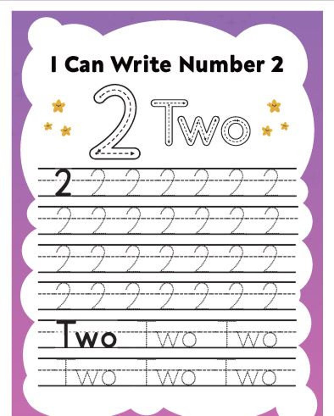 Space / Galactic Theme Letters Numbers Pictures Tracing Lines ...