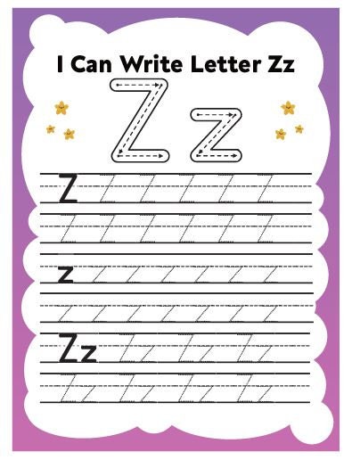 Space / Galactic Theme Letters Numbers Pictures - Tracing Lines ...