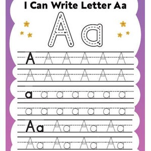 Space / Galactic Theme Letters Numbers Pictures - Tracing Lines ...