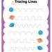 Space / Galactic Theme Letters Numbers Pictures - Tracing Lines ...