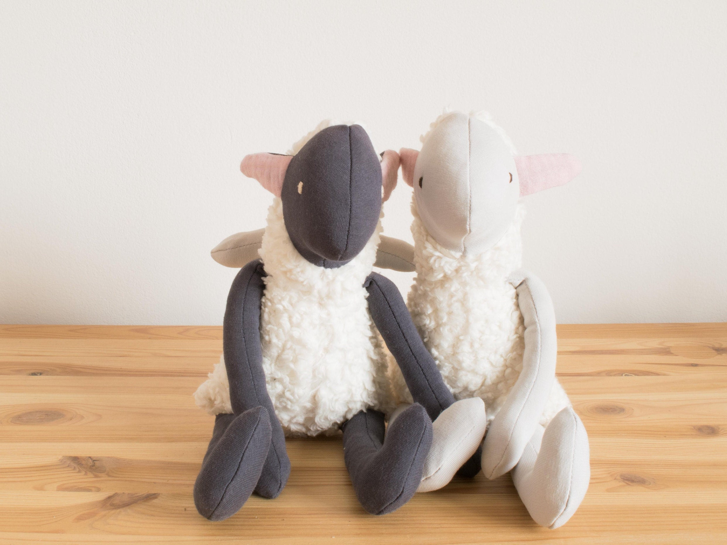 Lamb custom stuffed animal Gender neutral 2 year old gift Sustainable ...