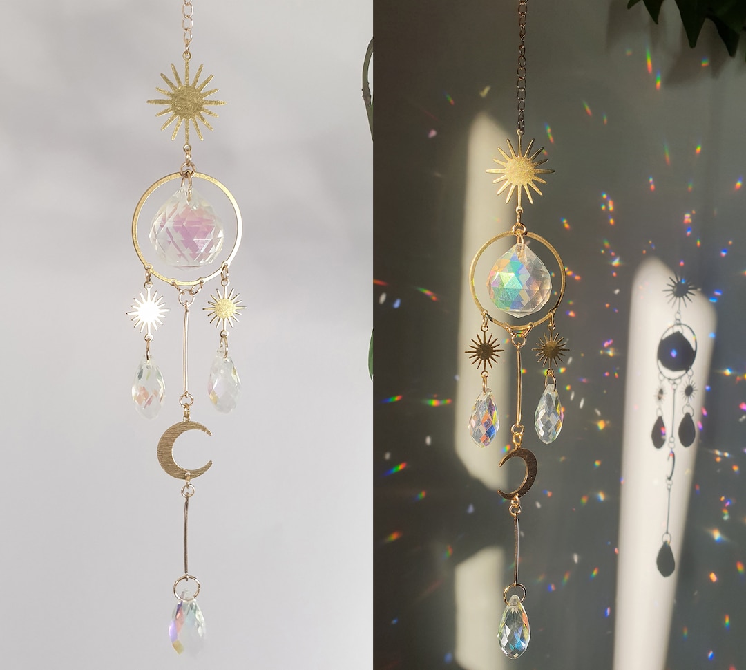 Suncatcher Sun Catcher Light Catcher Rainbow Glass Beads Window ...