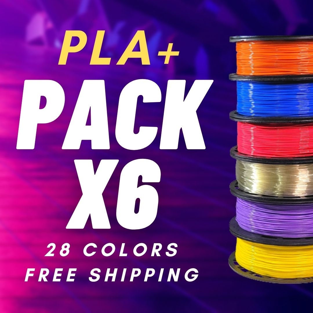 PLA Filament Pack X6 1.75mm 2.2lb/1kg 3D Printing Filament IIID MAX - Etsy
