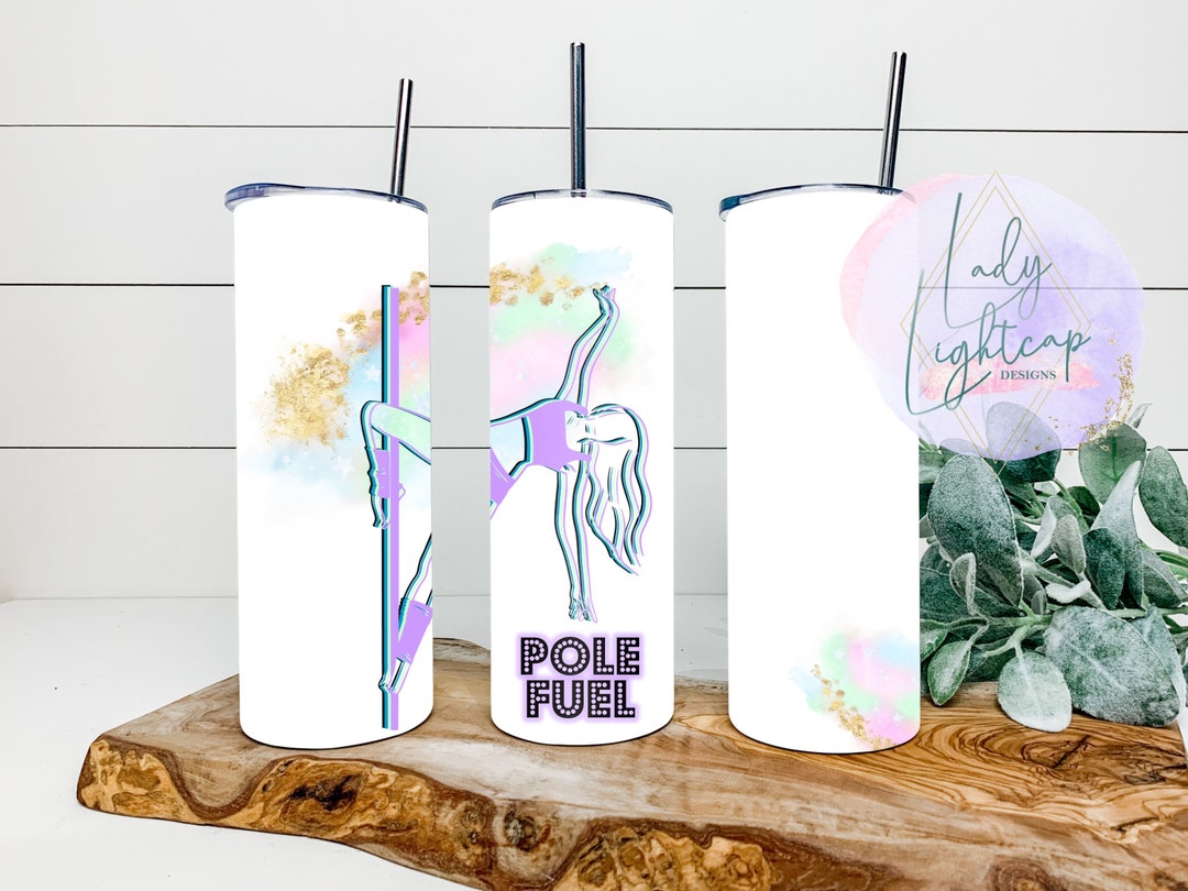 Pole Fuel Tumbler / Pole Dance Cup / Pole Fitness Water Bottle / Pole ...