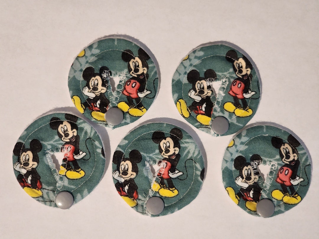 SET OF 5 Mouse G-tube Pad Feeding Tube Button Mic-key Button - Etsy
