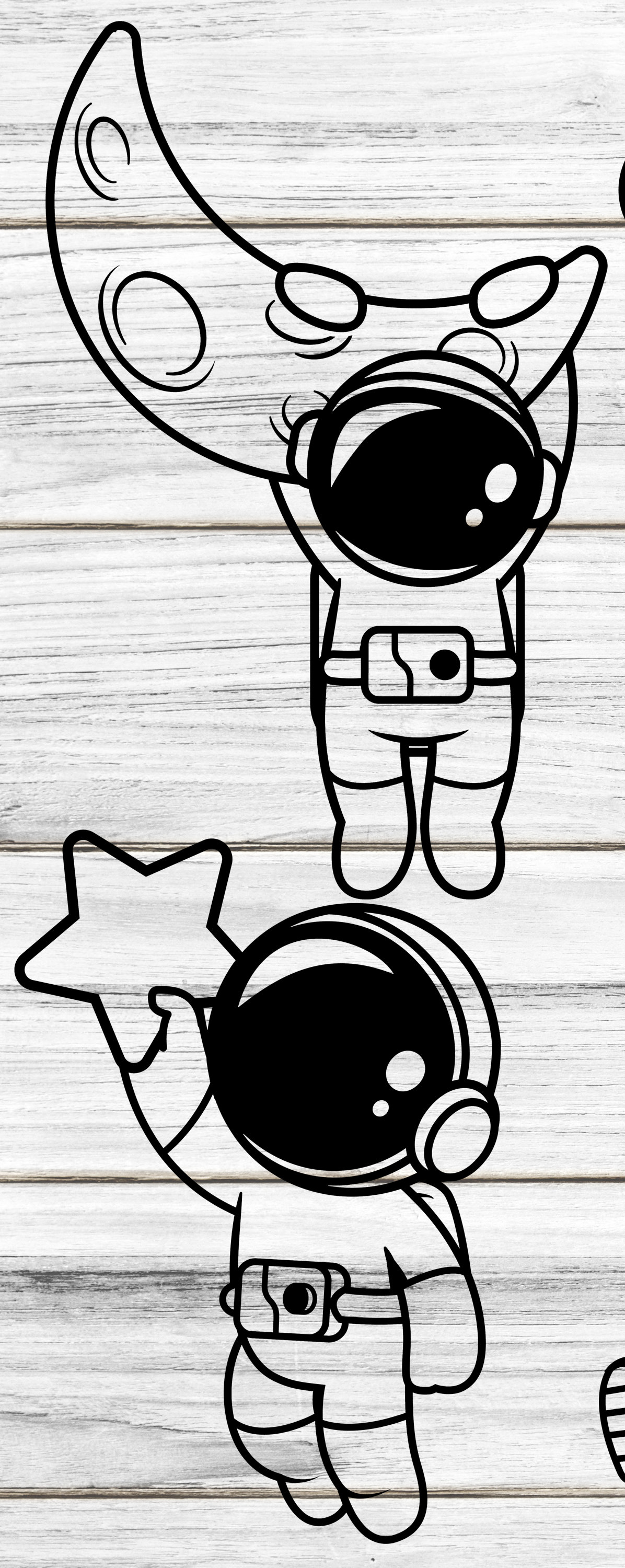 Simple Astronaut Sketch