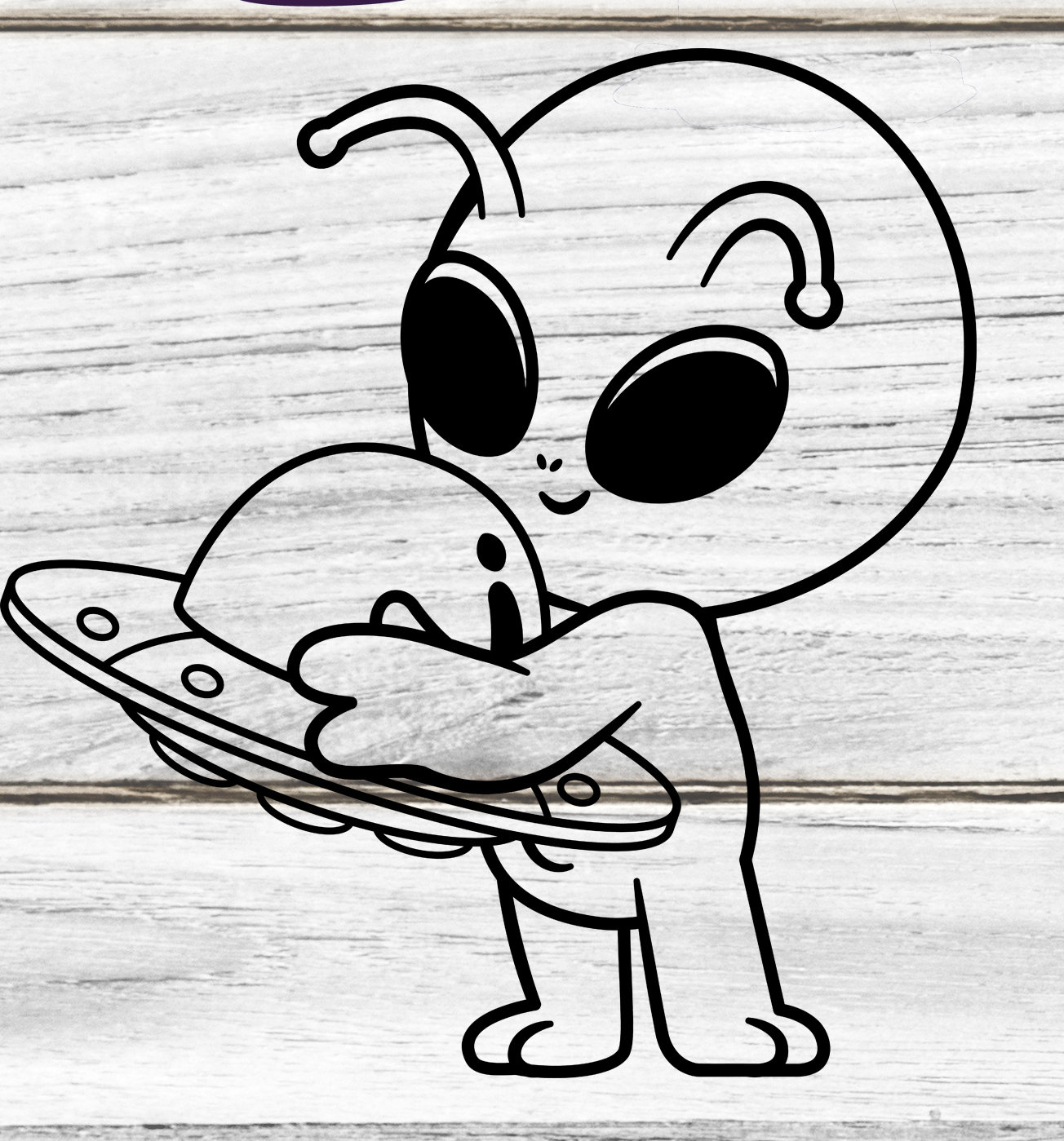 Adorable Alien PNG Files for Cricut or Silhouette - Etsy