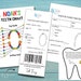 Tooth Fairy Printable, Tooth Tracker, Tooth Fairy Forgot, First Lost ...