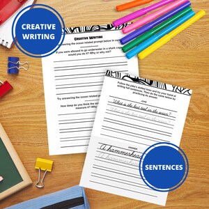 100+ Page Cursive Handwriting Workbook, Printable Uppercase/lowercase ...