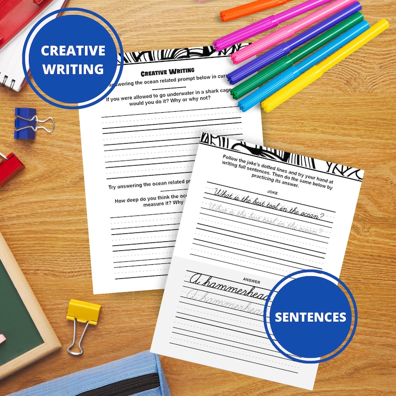 100+ Page Cursive Handwriting Workbook, Printable Uppercase/lowercase ...