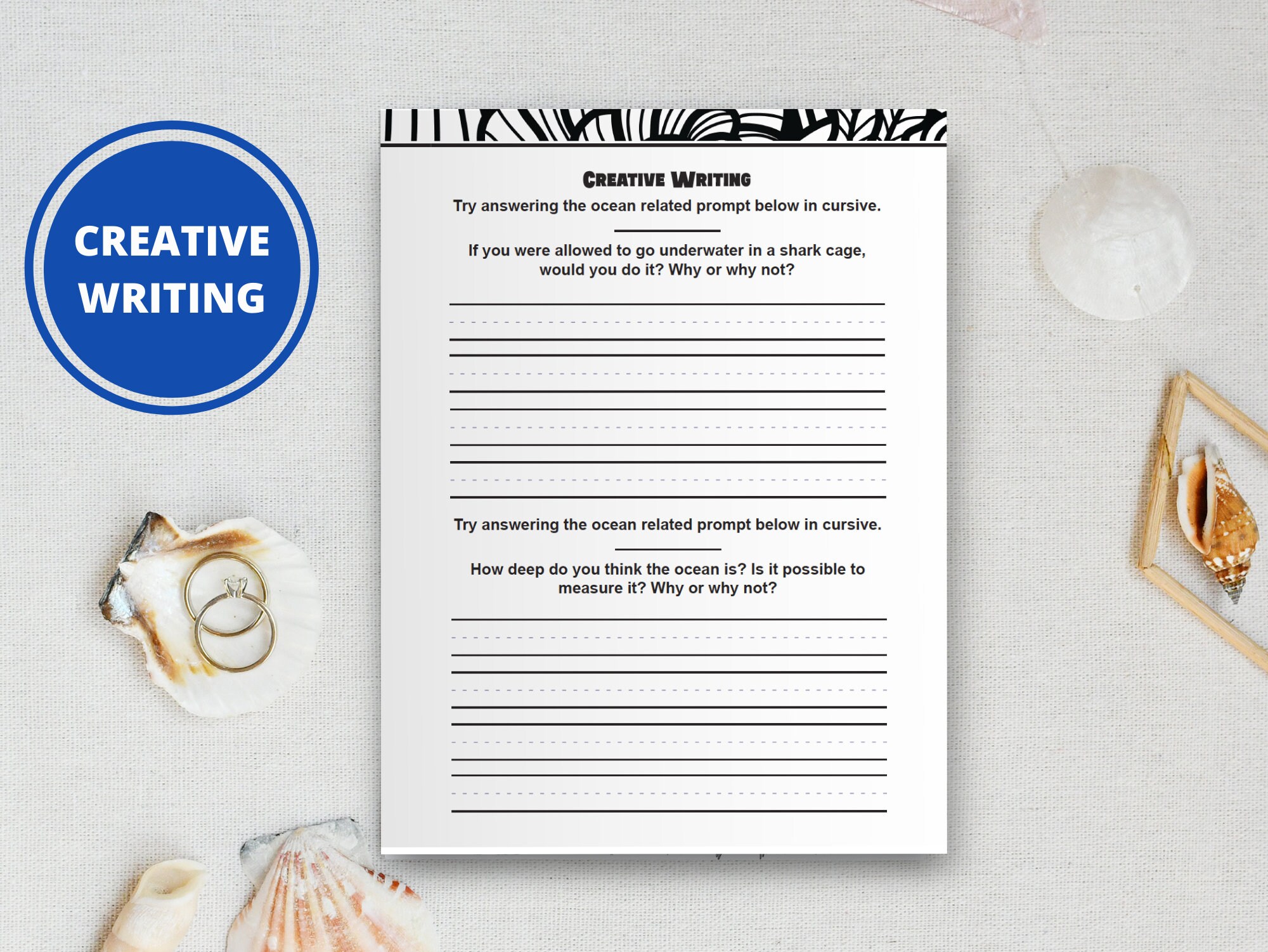 100 Page Cursive Handwriting Workbook Printable - Etsy