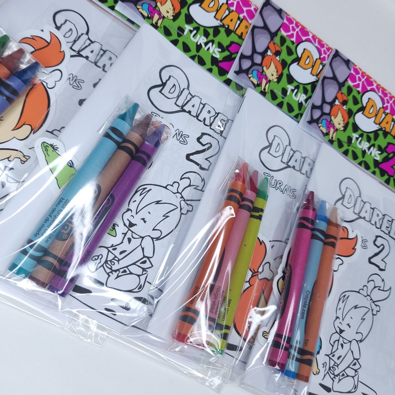 Pebbles Flintstones Coloring Book Pebbles Coloring Pages - Etsy