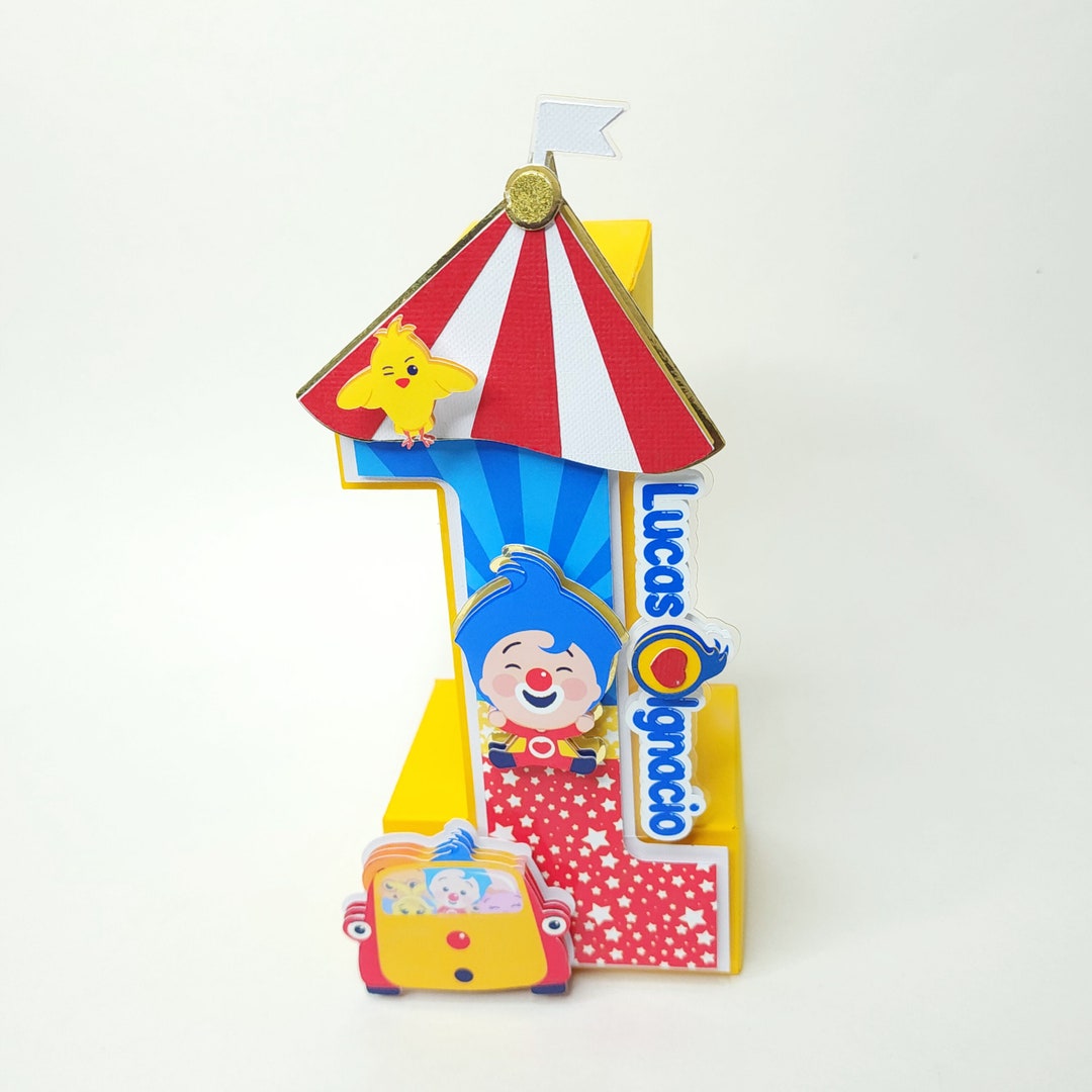 Plim Plim 3D Letters Plim Plim Party Decorations Plim Plim - Etsy UK