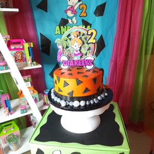 Pebbles Cake Topper, Pebbles Party Decorations, Pebbles Flintstones ...