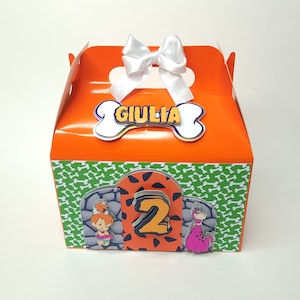 Pebbles Flintstones Treat Box, Pebbles Birthday Decorations ...
