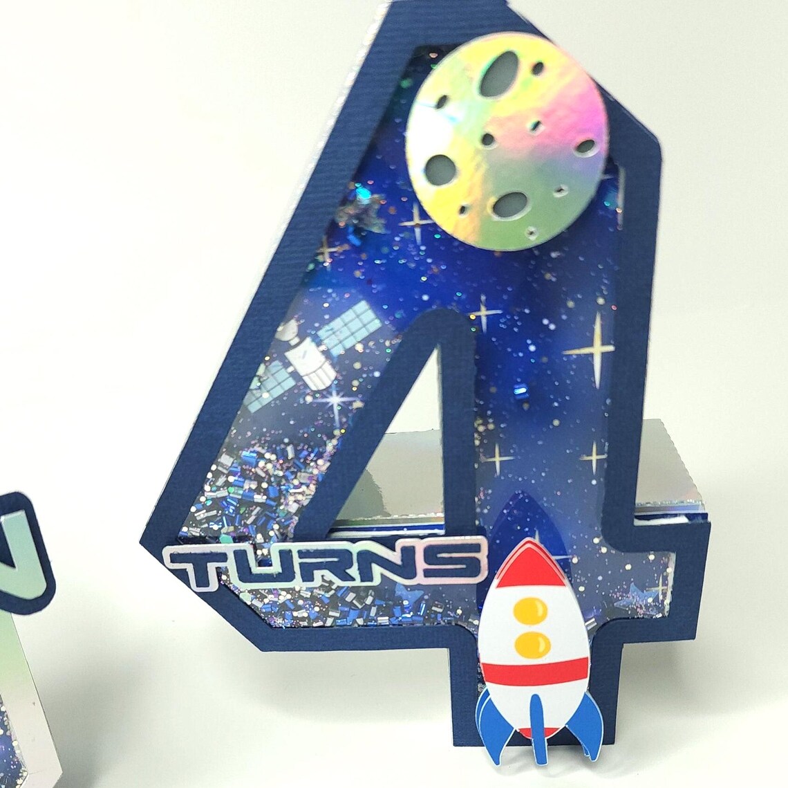 Astronaut 3D Letter: Outer Space Birthday Party Decoration - Etsy