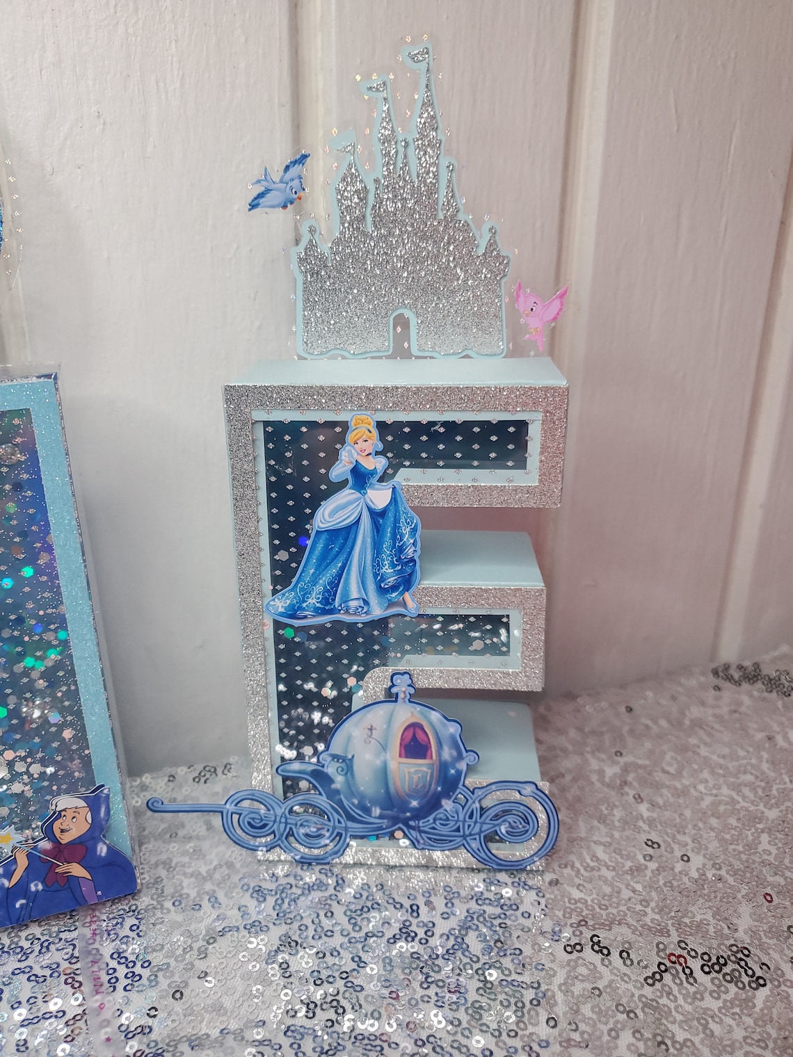 Cinderella 3D Letters Cinderella Party Decorations - Etsy