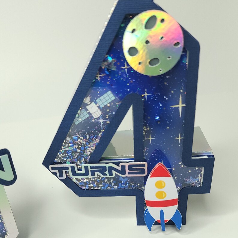 Outer Space 3D Letters Astronaut 3D Letters Outer Space - Etsy